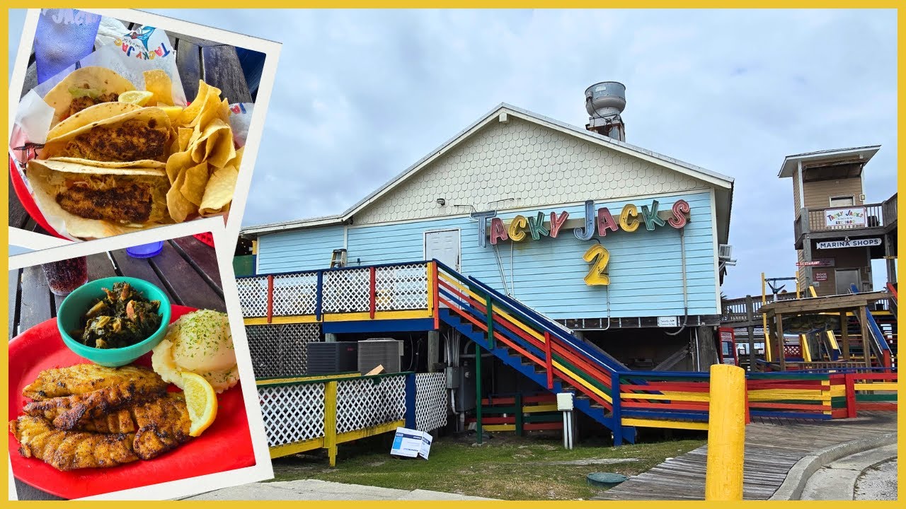Tacky Jacks in Fort Morgan, Alabama | Food Review - YouTube