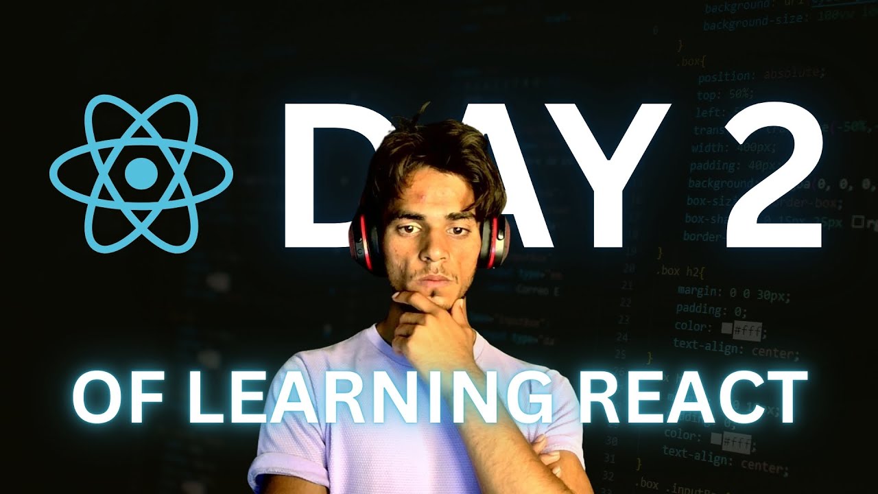 Day 2 of learning React | Daily Developer life | #react #developer - YouTube