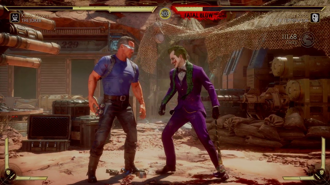 Mortal Kombat 11 TERMINATOR TESTES + NEW STAGE FATALITY!! - YouTube