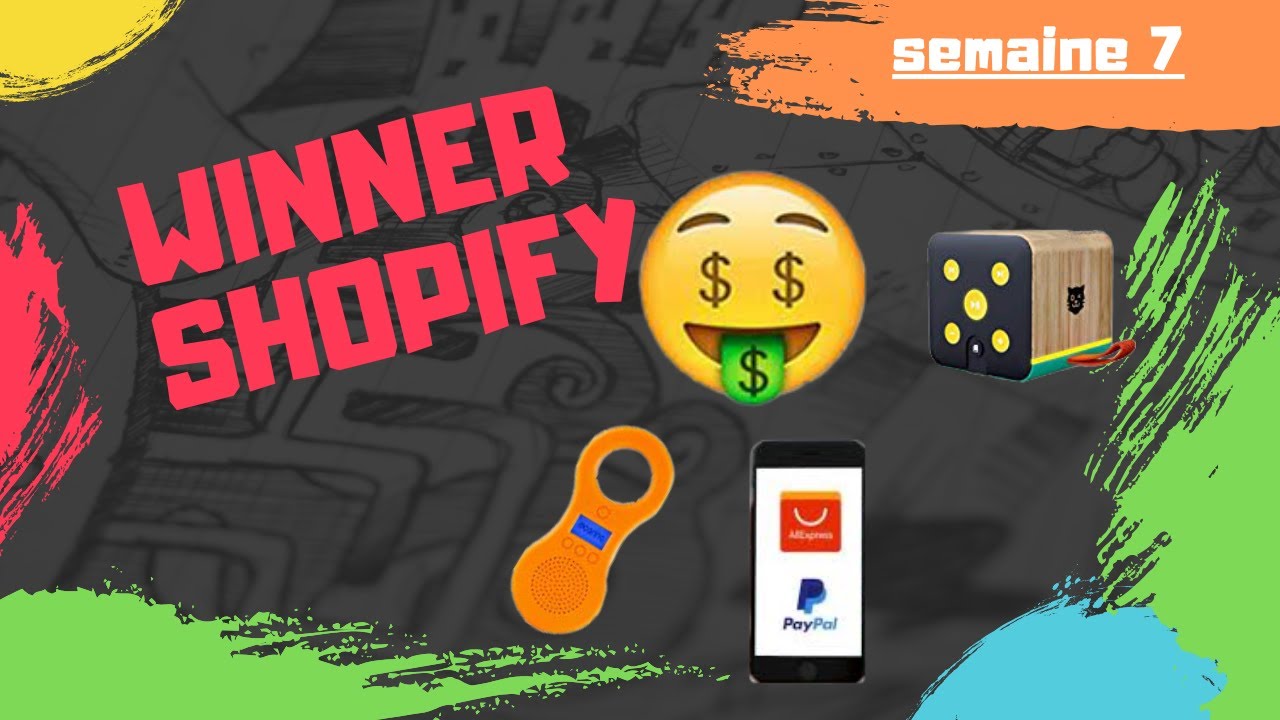 SHOPIFY WINNER PASSER DE 0 A 50K OU plus avec 1 WINNER. Semaine 7 - YouTube