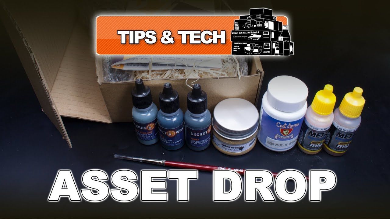 WHAT IS ASSET DROP? MODELLING GOODIES - YouTube