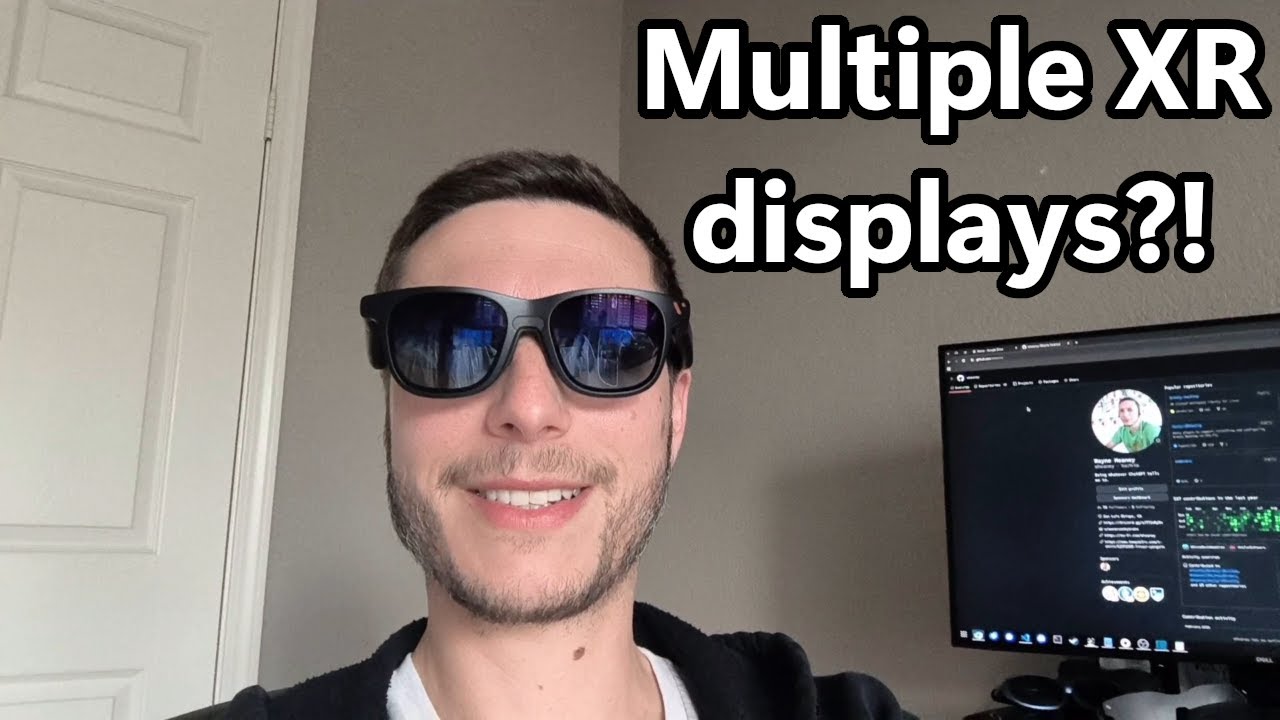 Demo - multiple XR displays on Linux (Breezy Desktop) - YouTube