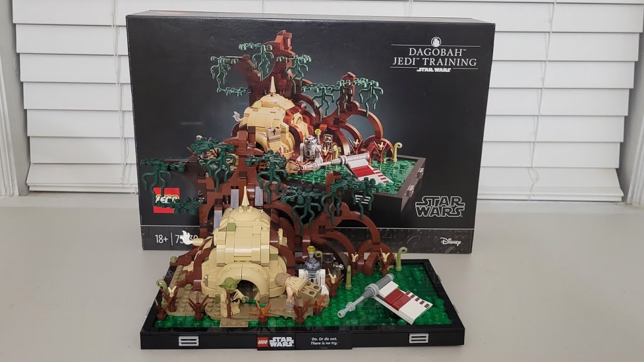 Lego Star Wars Dagobah Jedi Training Set 75330 Overview - YouTube