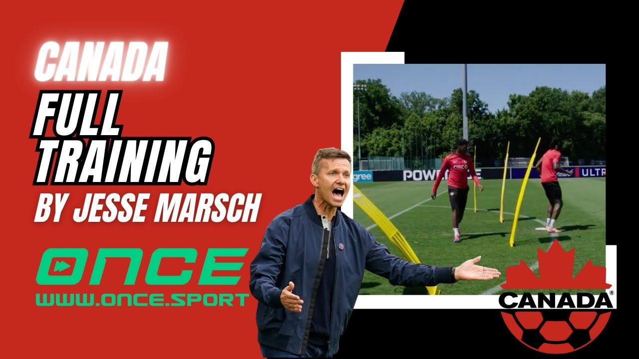 Canada - full training by Jesse Marsch - YouTube