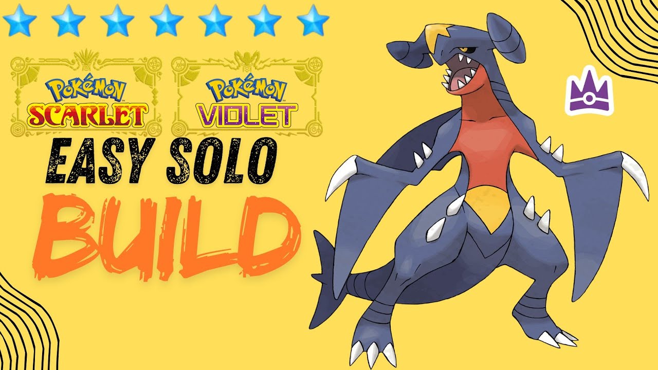 Best Build for 7 Star raid Garchomp in Pokemon Scarlet & Violet - YouTube
