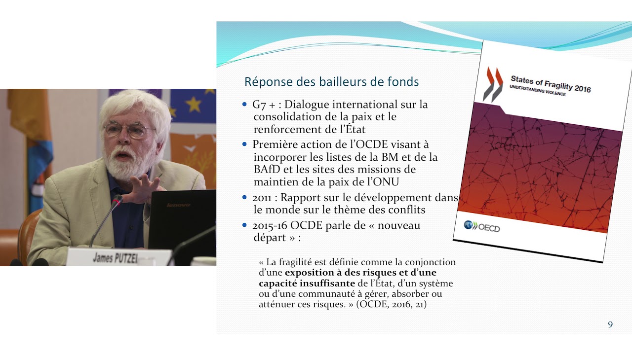 États fragiles : défis et opportunités / J. Putzel, London School of ...