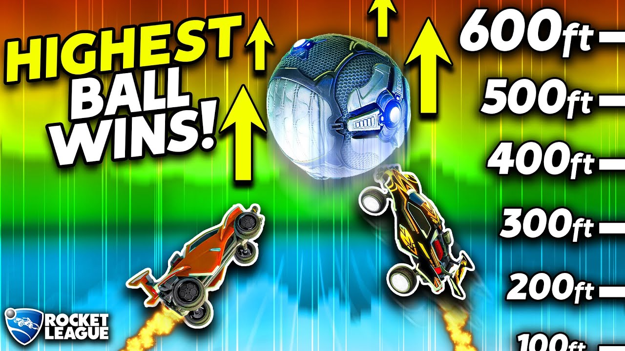 Rocket League, but the HIGHEST BALL WINS - YouTube
