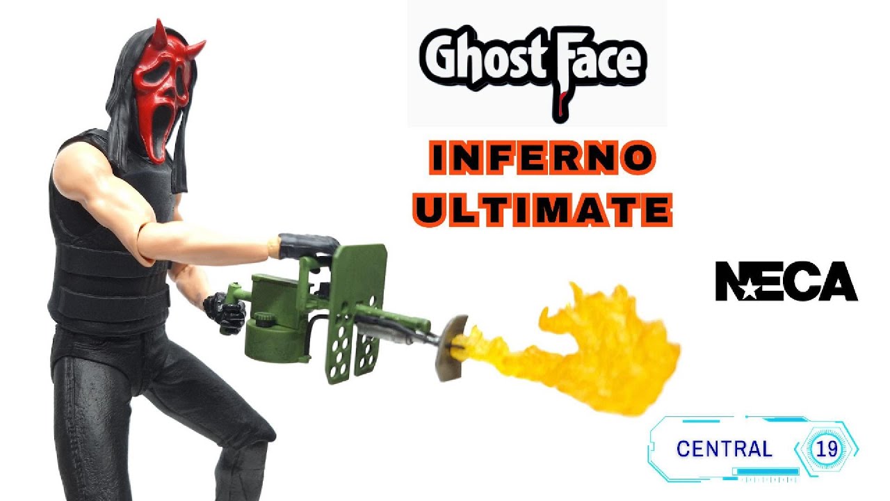 GHOSTFACE INFERNO (SCREAM) ULTIMATE NECA |REVIEW EN ESPAÑOL| - YouTube