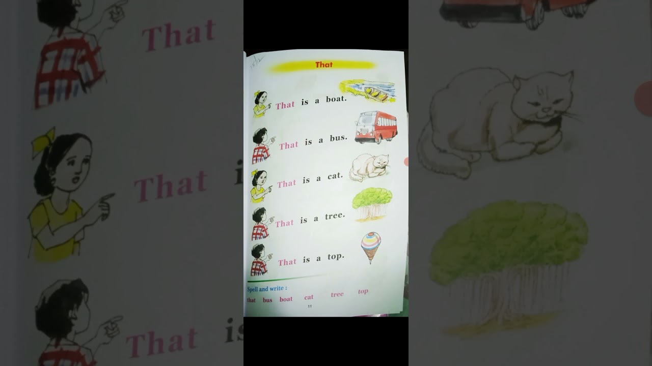 learning This/That with simple examples for UKG level kids - YouTube