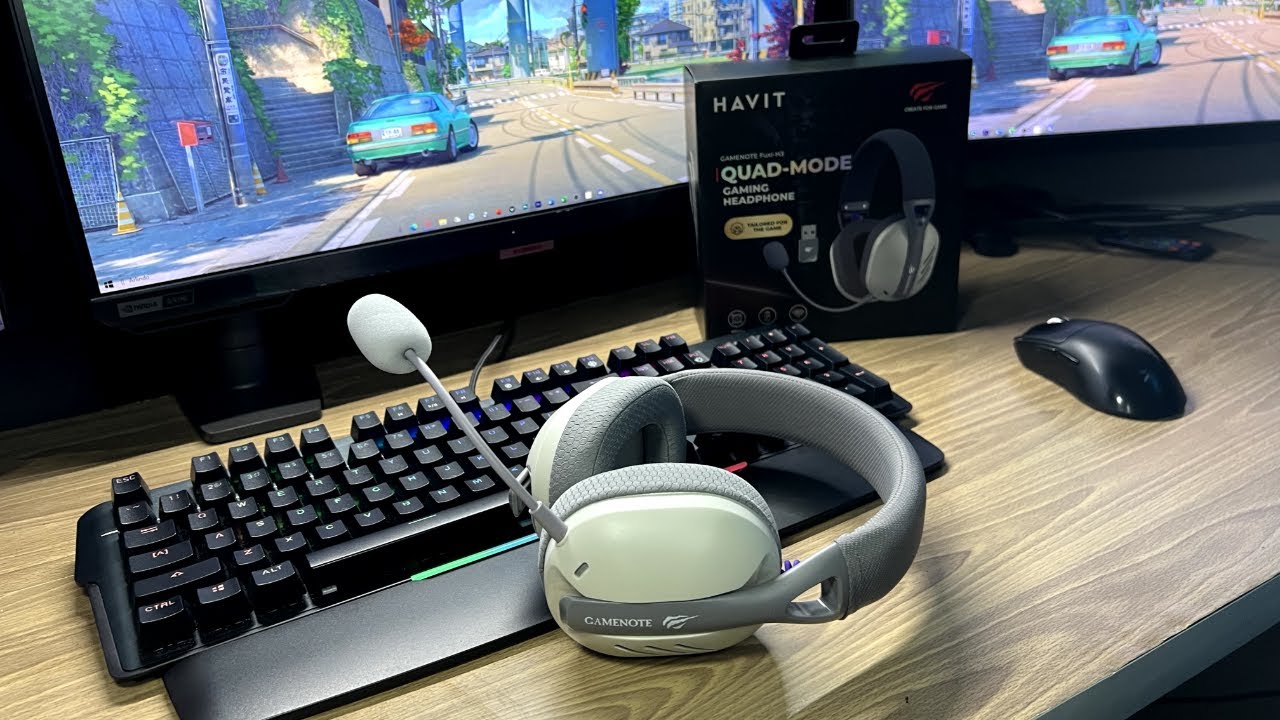 OTIMO FONE CUSTO BENEFICIO PARA 2025 - UNBOXING HEADSET HAVIT FUXY-H3 ...