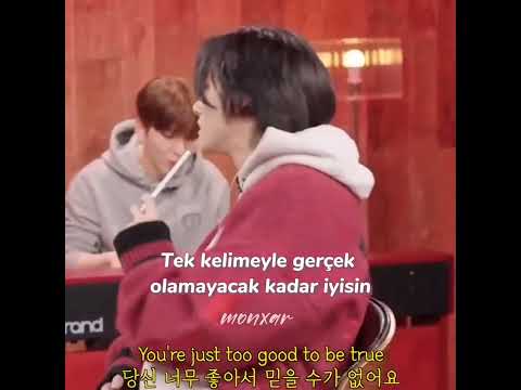 Kihyun & İ.M - CAN'T TAKE MY EYES OFF YOU Türkçe Çeviri