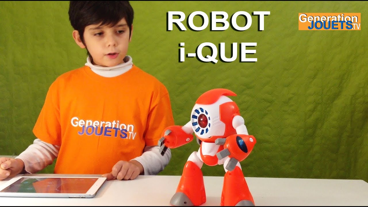 i-Que robot intelligent pour enfant connectable aux tablettes et ...