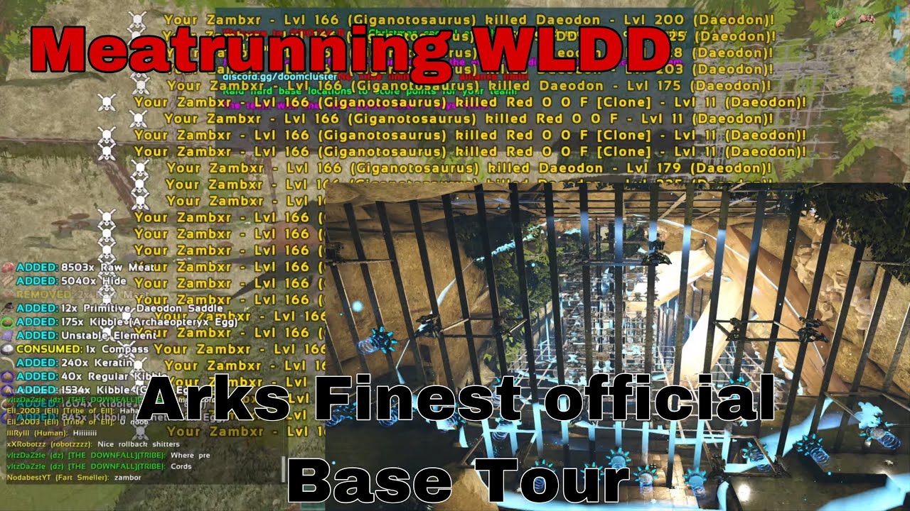 Ark PS5 PvP | Meatrunning Team Red (WLDD x WGG) and official Arks ...