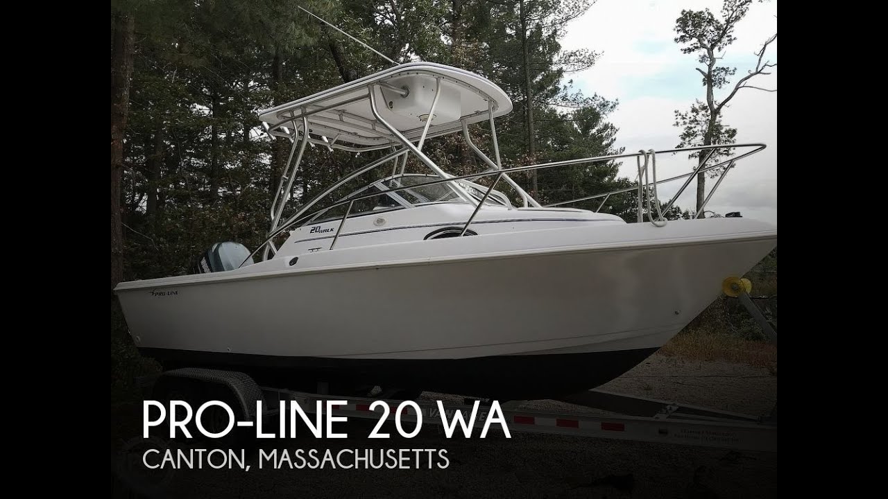 [SOLD] Used 2003 Pro-Line 20 WA in Canton, Massachusetts - YouTube