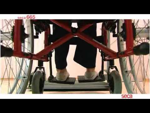 SECA 665 - Electronic Wheelchair Scales - YouTube