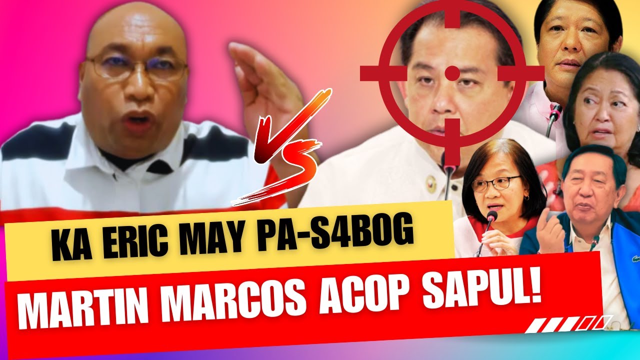 NAKAKAKILABOT NA ANUNSYO NI KA ERIC, MARTIN, MARCOS JR, CASTRO, AT ACOP ...