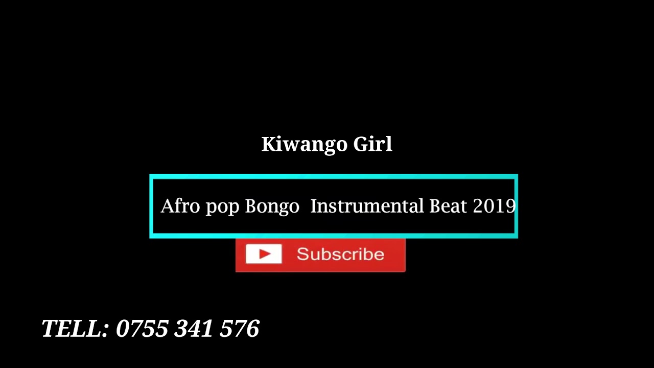 Afro pop Bongo Instrumental Beat 2019 Kiwango Girl X Prod by Op beats ...