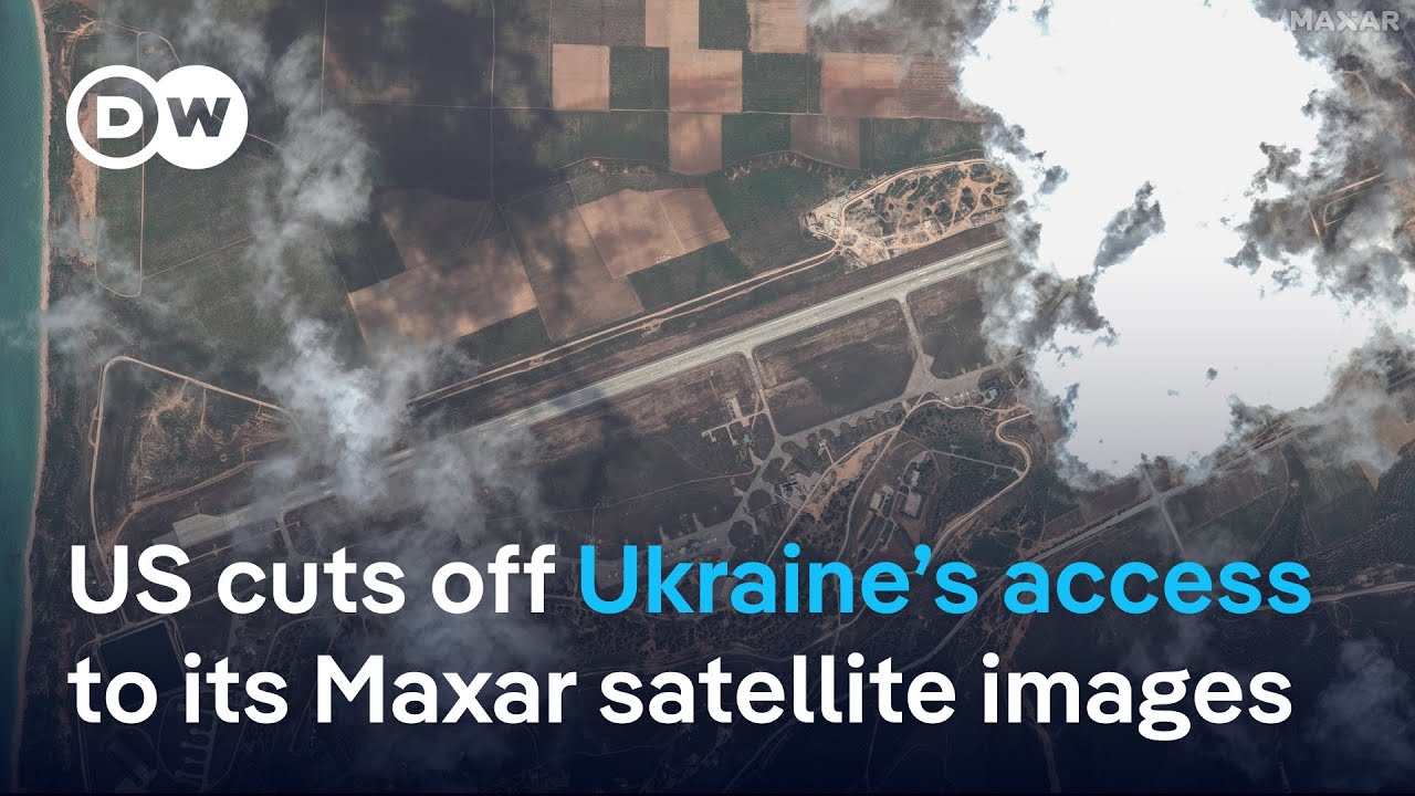 Ukraine loses access to Maxar satellite imagery via US government | DW News - YouTube