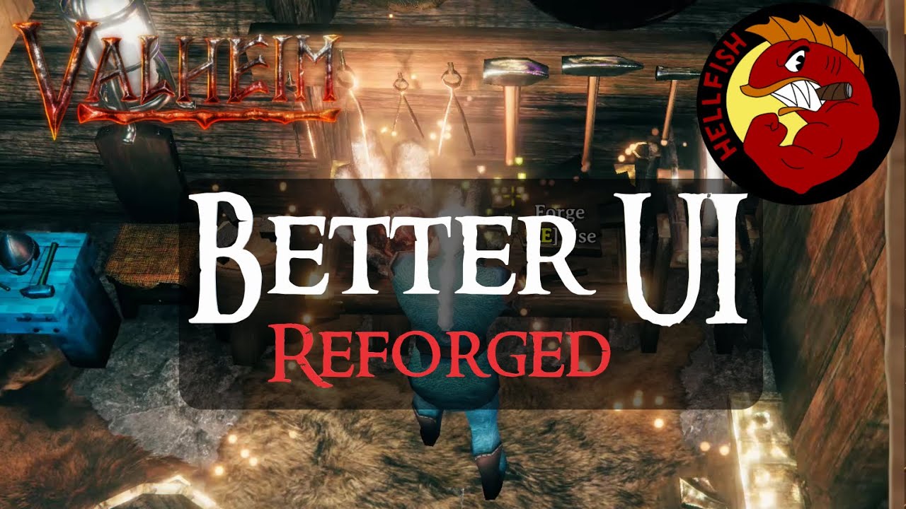 Valheim | Mod Showcase: Better UI Reforged - YouTube