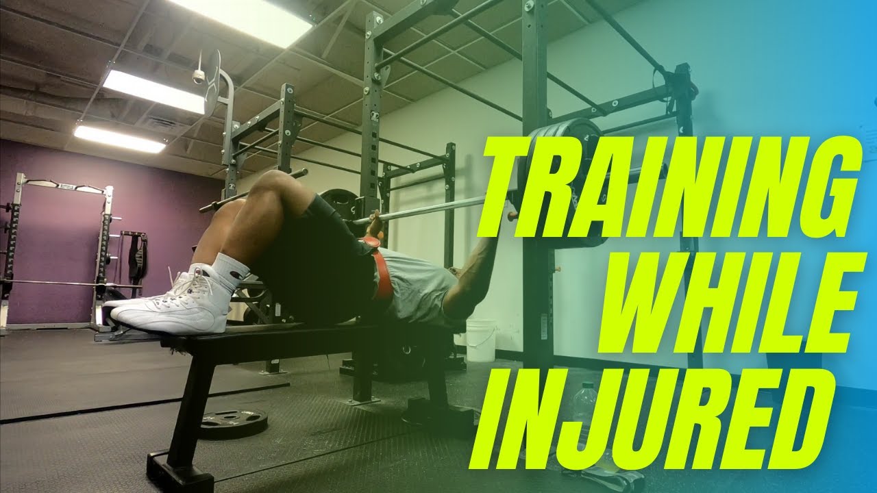 Training While Injured?? | Upper body workout - YouTube