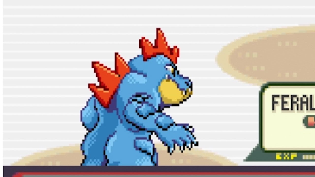 Feraligatr Back Sprite
