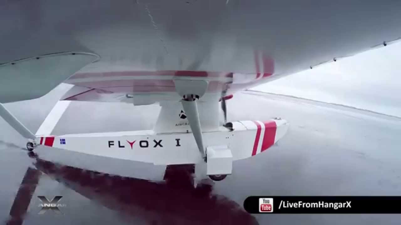 HANGAR X - News (FLASH) "Primer vuelo del Flyox I" - YouTube