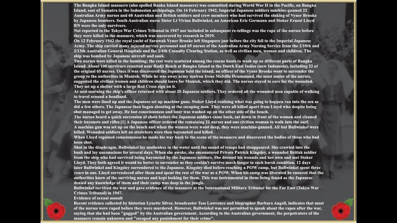 The Radji Beach Massacre - YouTube