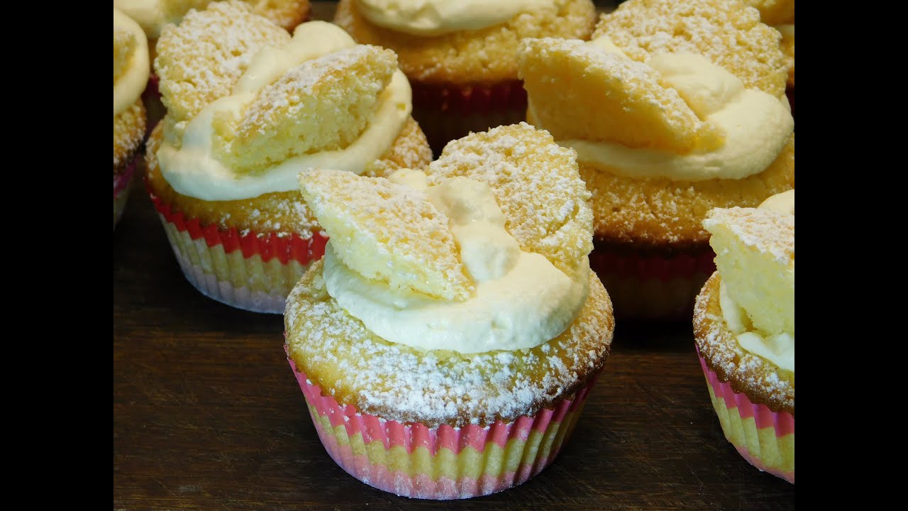 HOW TO MAKE LEMON FAIRY CAKES - Aussie girl can cook - YouTube