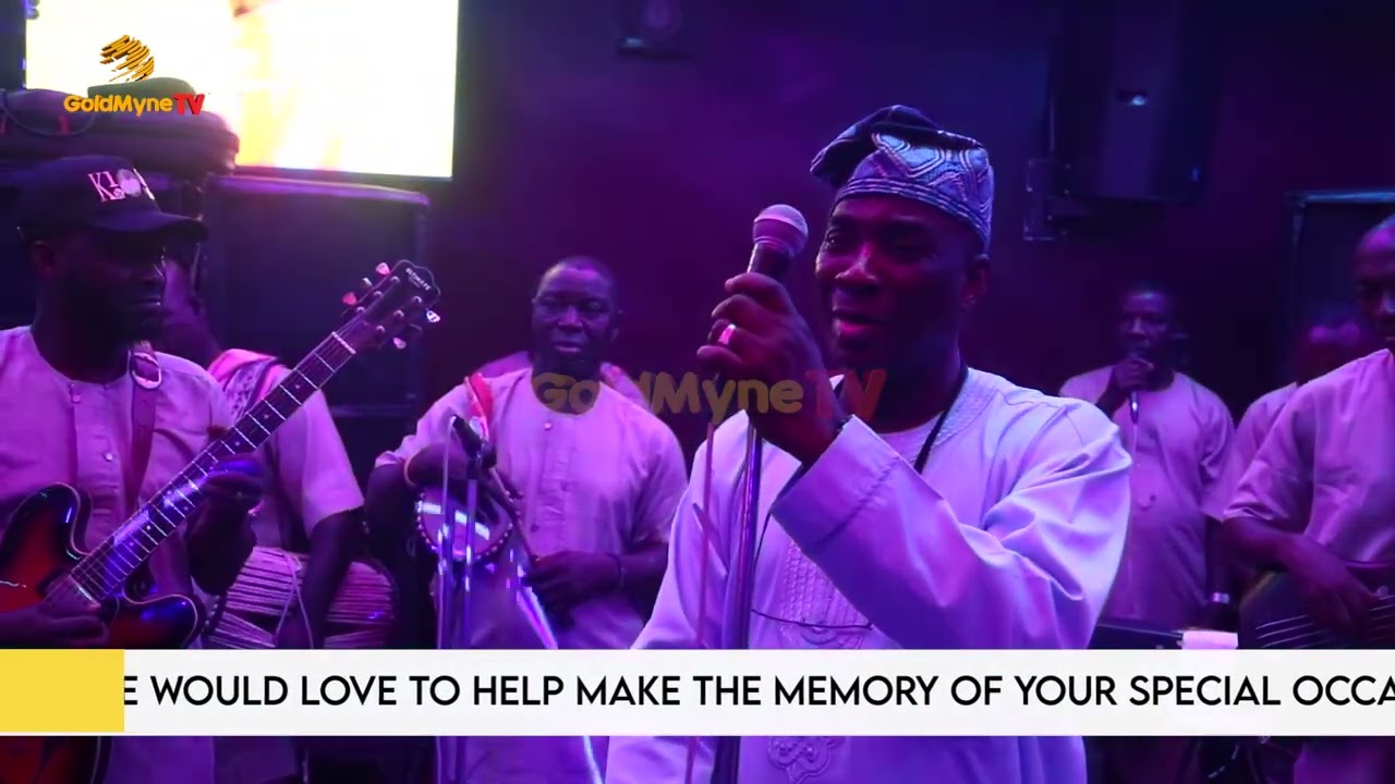 K1 DE ULTIMATE LIVE ON STAGE, PERFORMS OLDIES WITH CLASSICAL TUNES ...