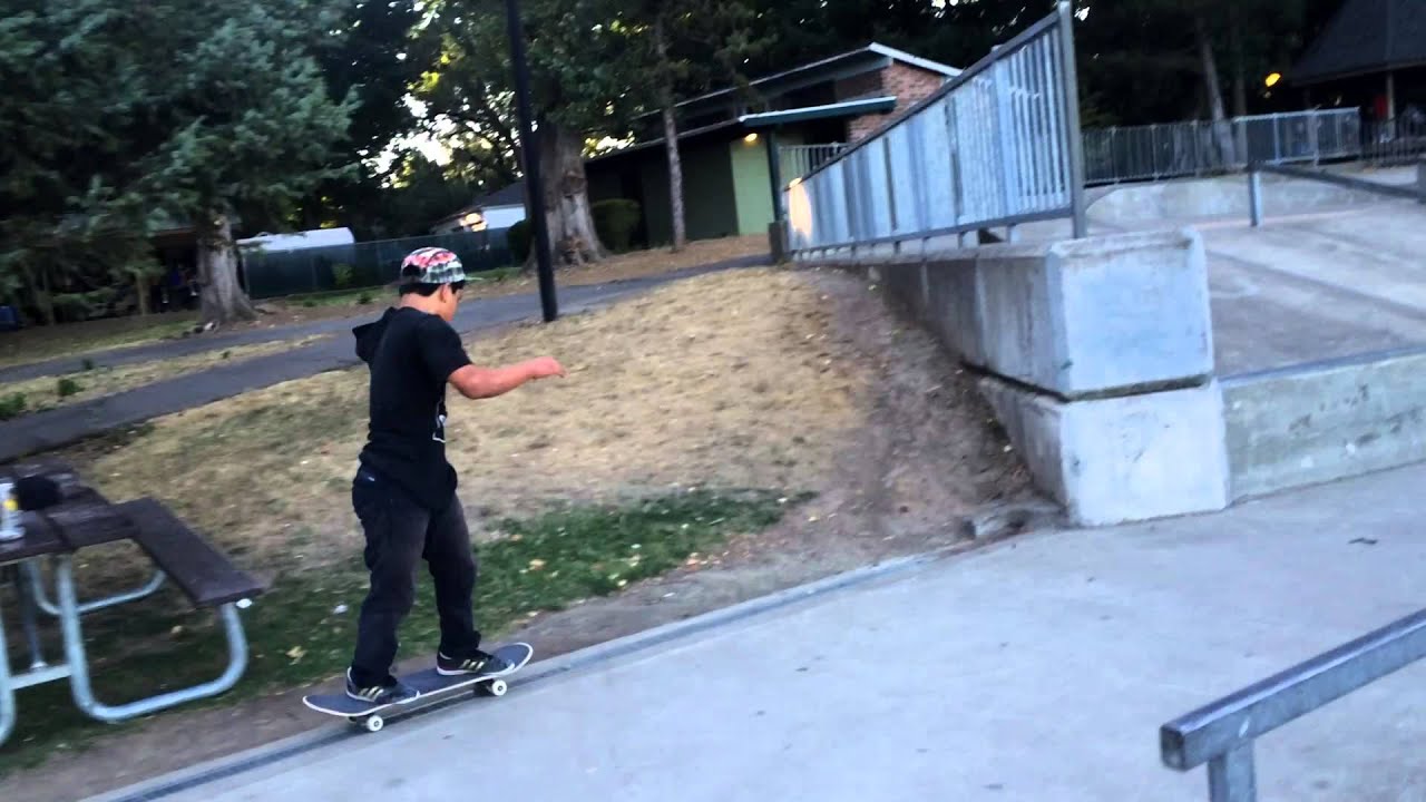 First park edit! @woodburn, silverton, and Salem Or skatepark - YouTube