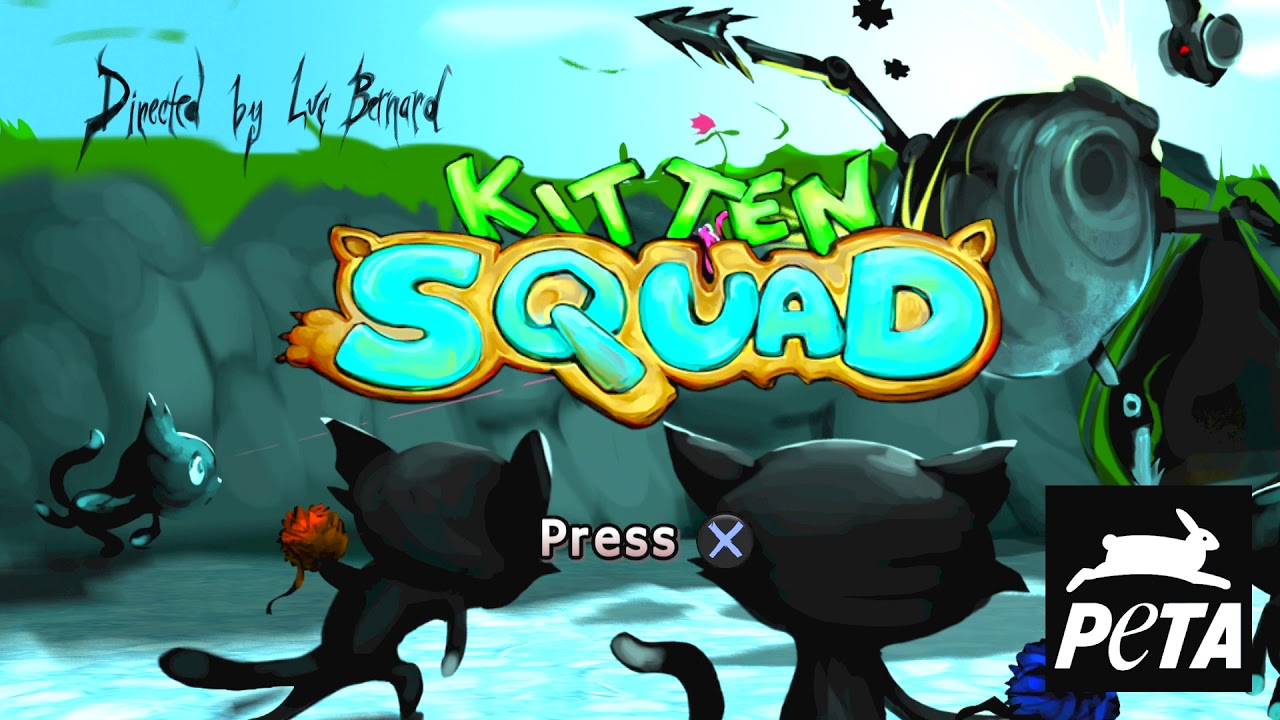 Kitten Squad Title Screen (PS4, Vita) - YouTube
