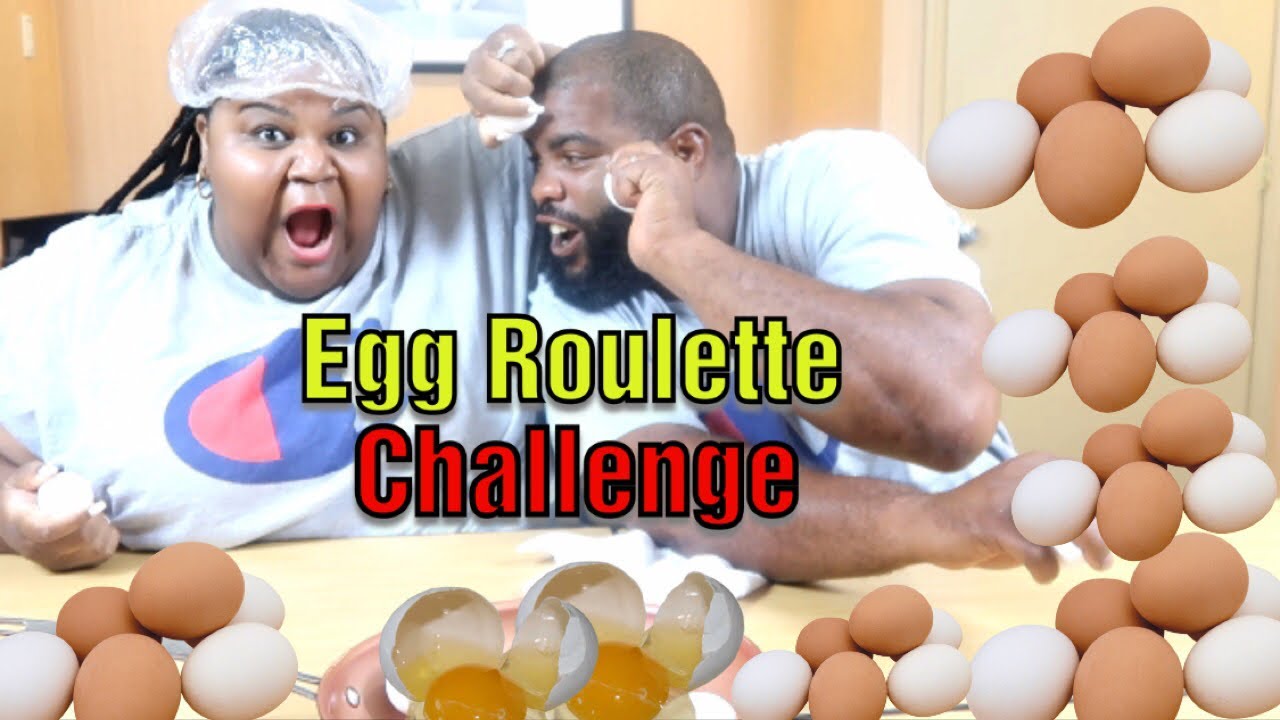 EGG ROULETTE CHALLENGE! HE BUSTED ME IN THE HEAD - YouTube