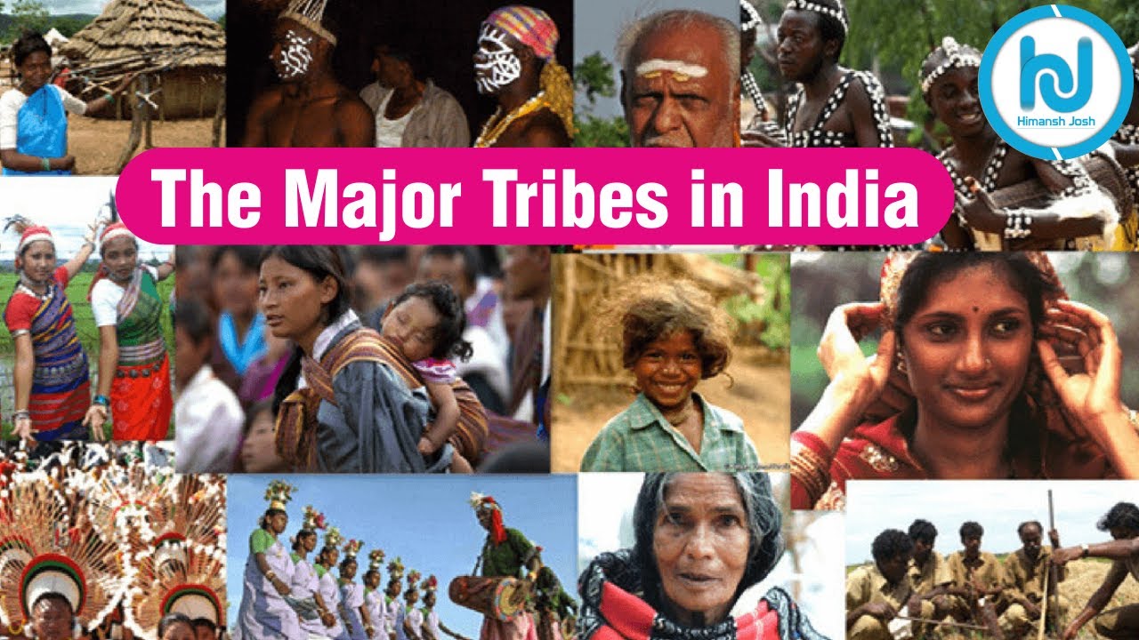 The Major Tribes In India - YouTube