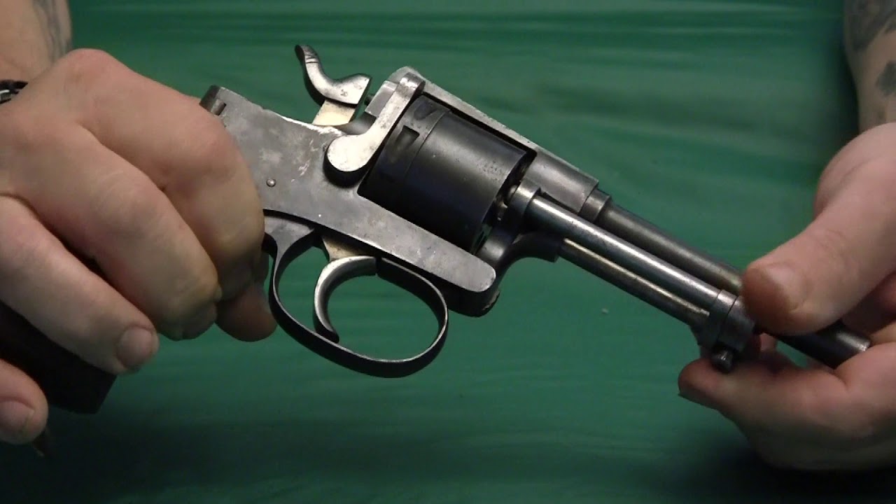 Austrian M1898 Rast & Gasser 8mm Revolver Fiocchi ammo - YouTube
