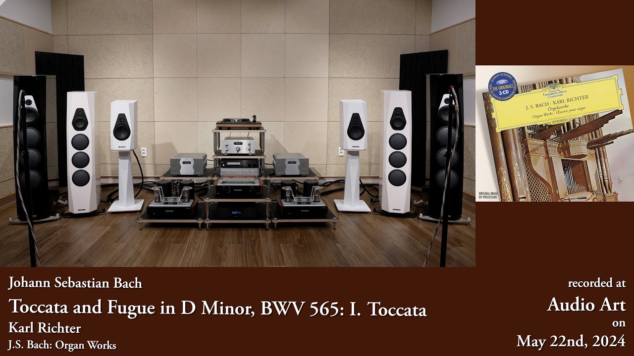 Bach: Toccata in D Minor - Richter ~ Vimberg Tonda D | Master Sound 845 | Spettro | Lumin P1 ...