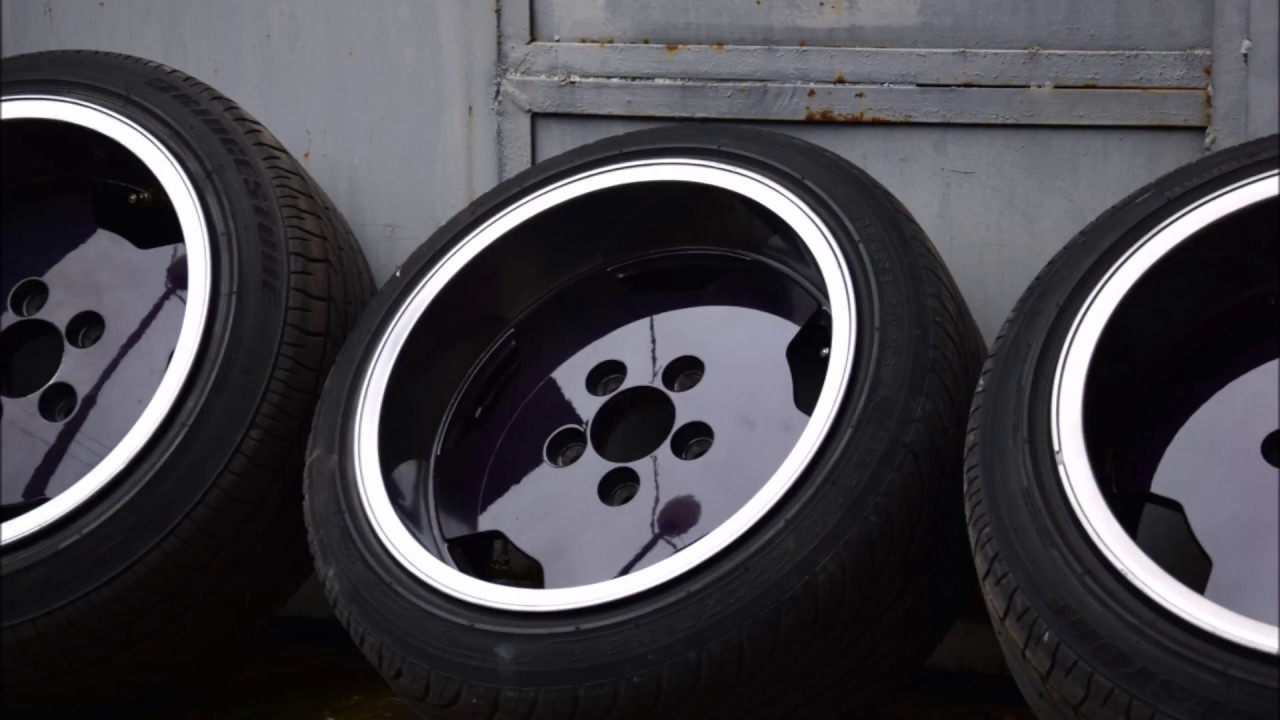BMW Wheels RH Sports packet rims with a board - YouTube