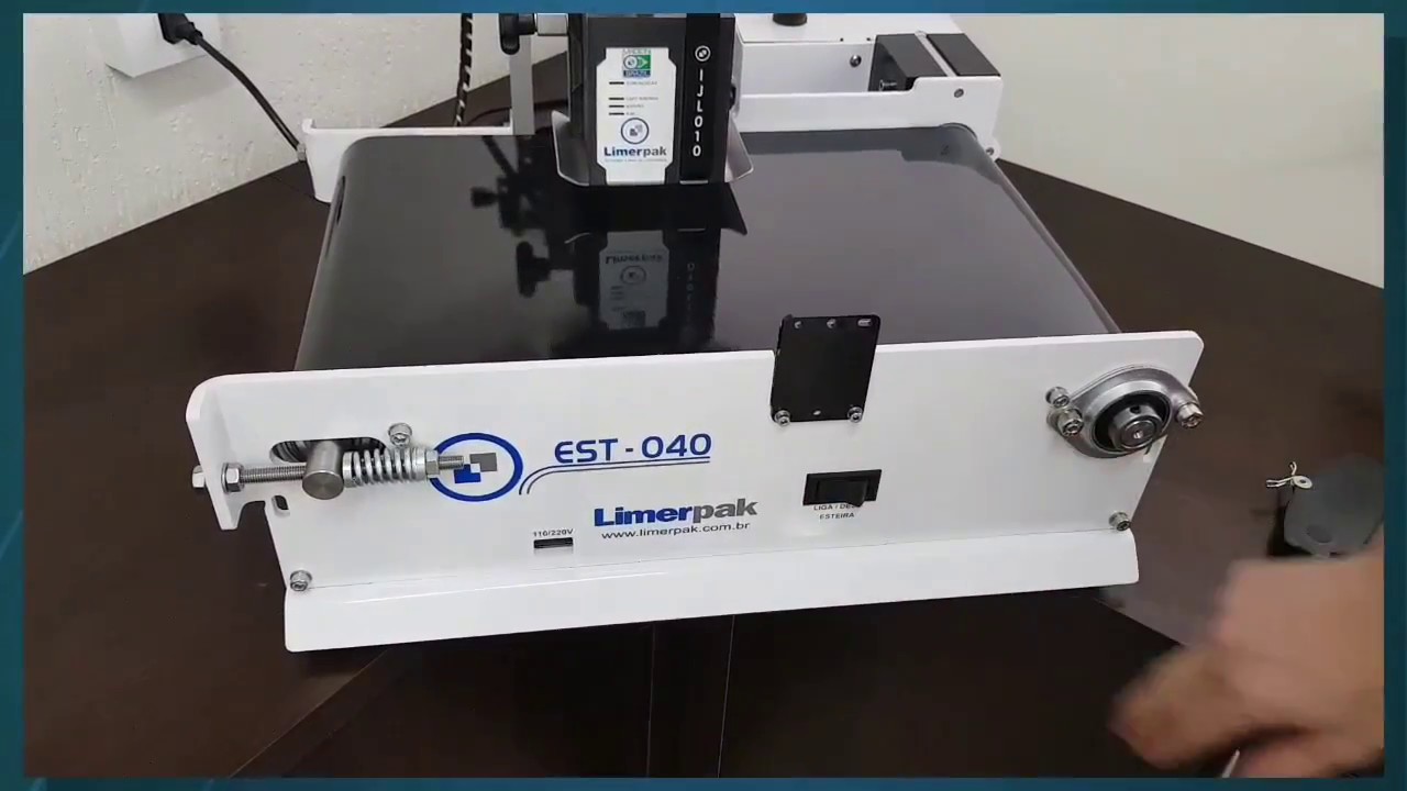 Limerpak | Datador inkjet em mini esteira. - YouTube