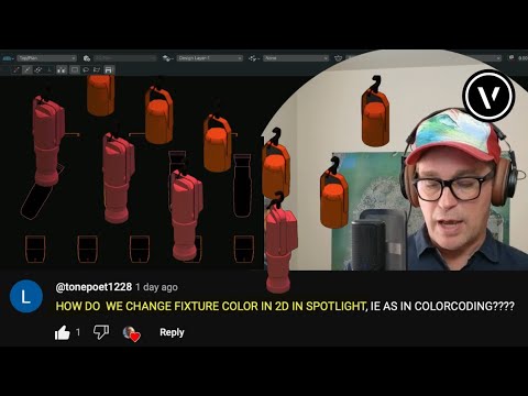 Color Coding Light Plots in Vectorworks Spotlight - YouTube