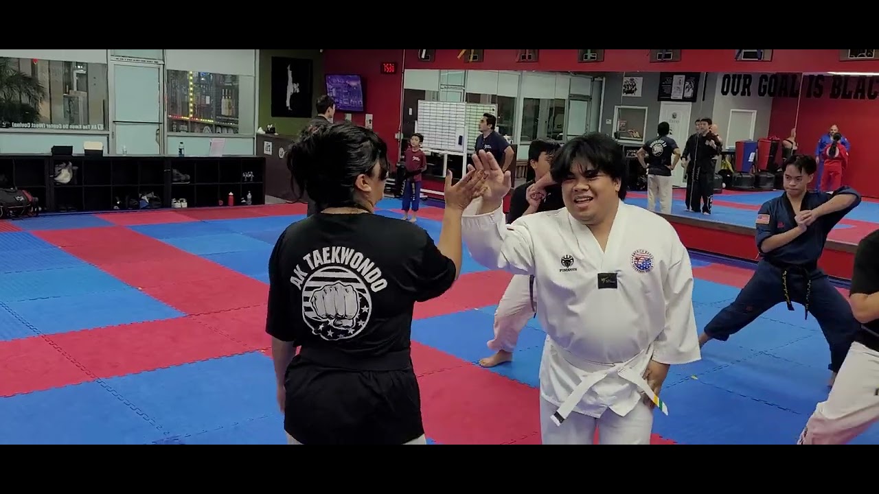 AK Taekwondo Center (Teen & Adult class) semi private lessons. - YouTube