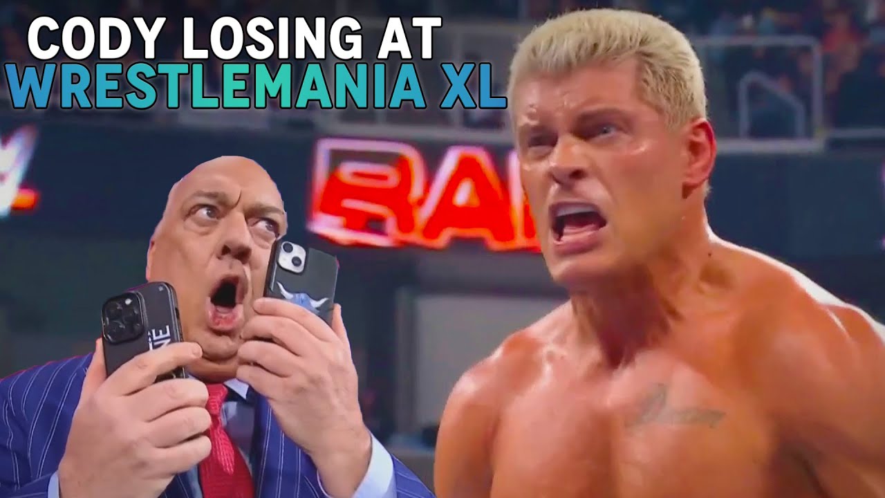 CODY RHODES LOSING TO ROMAN REIGNS at WMXL - YouTube