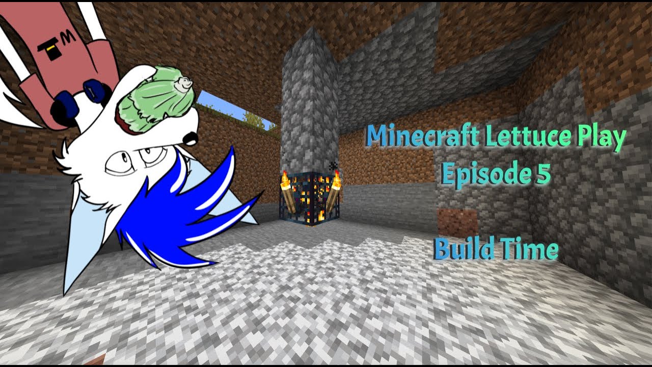 Minecraft LETTUCE play 5: Build Time - YouTube