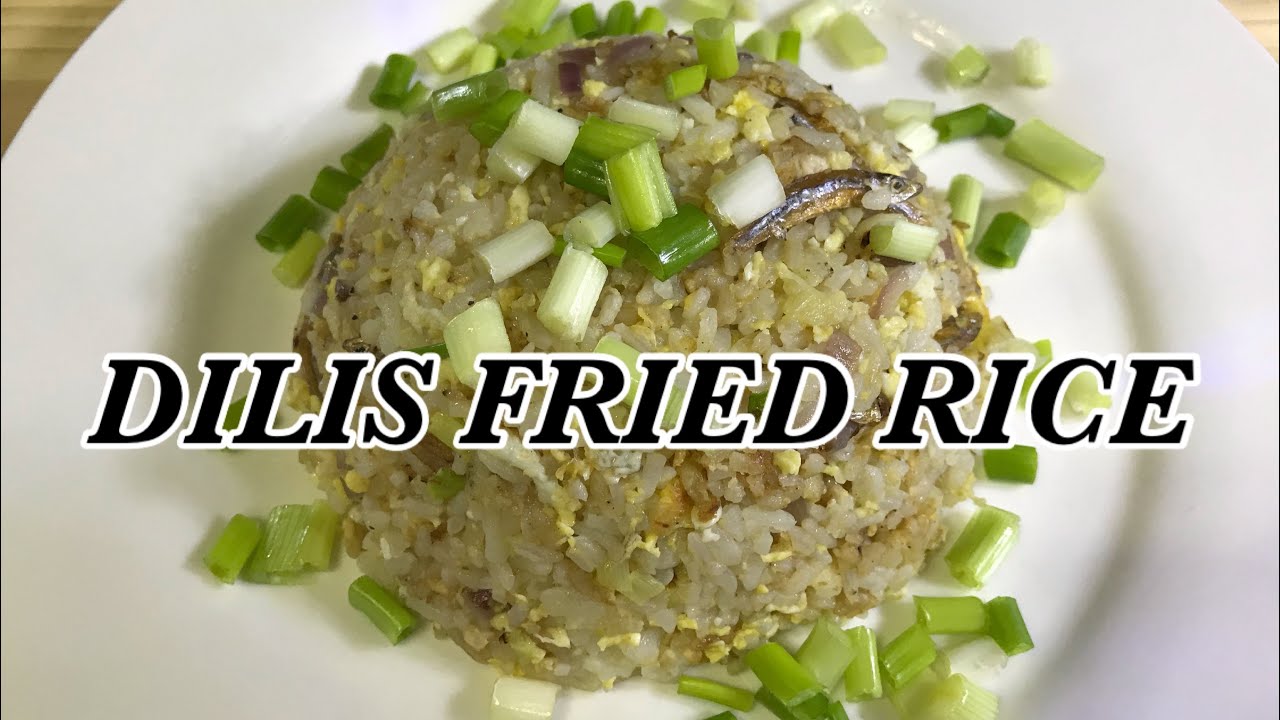 DILIS FRIED RICE! ang sarap pala ng fried rice na may DILIS, sa ...
