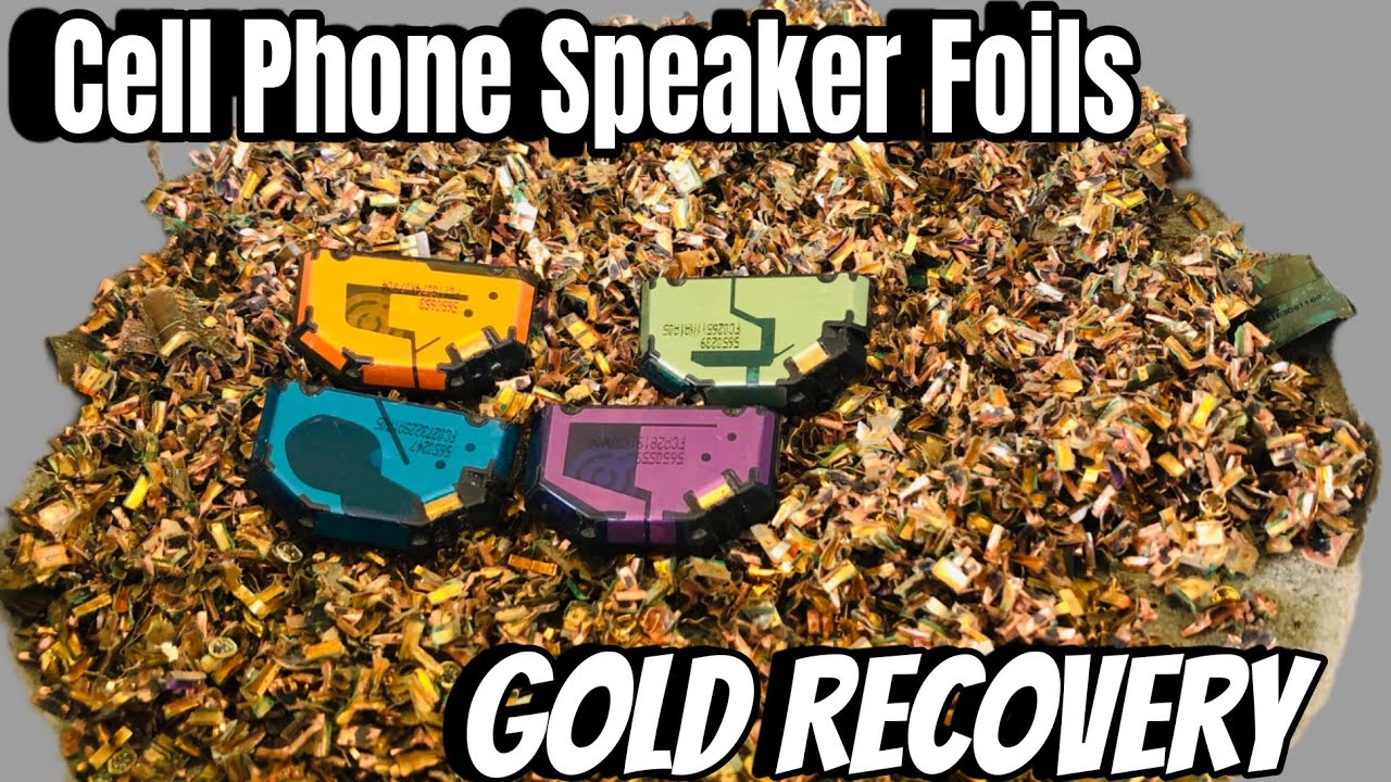 Turning Trash to Treasure: Extracting Gold from Cell Phone Speaker ...