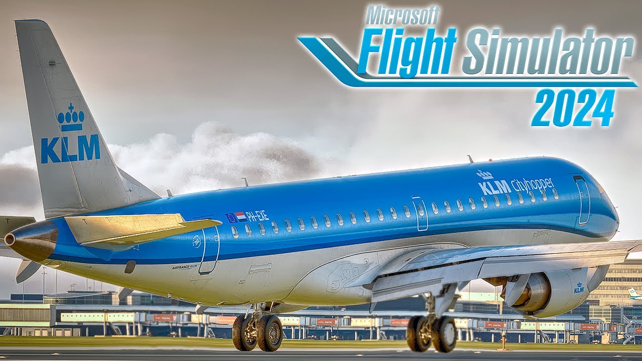 FS2024 | KLM Cityhopper E190 Malmö to Amsterdam | Ultra Realistic Ops ...