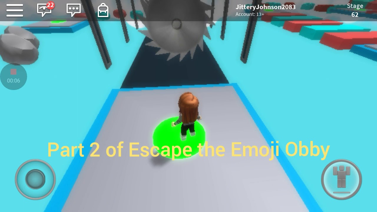 Escape the Emoji Obby Part 2😎😉 - YouTube