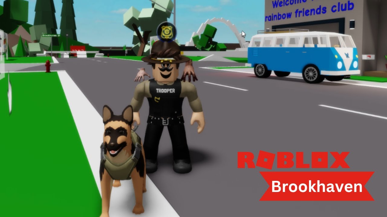 Playing Brookhaven In Roblox - YouTube