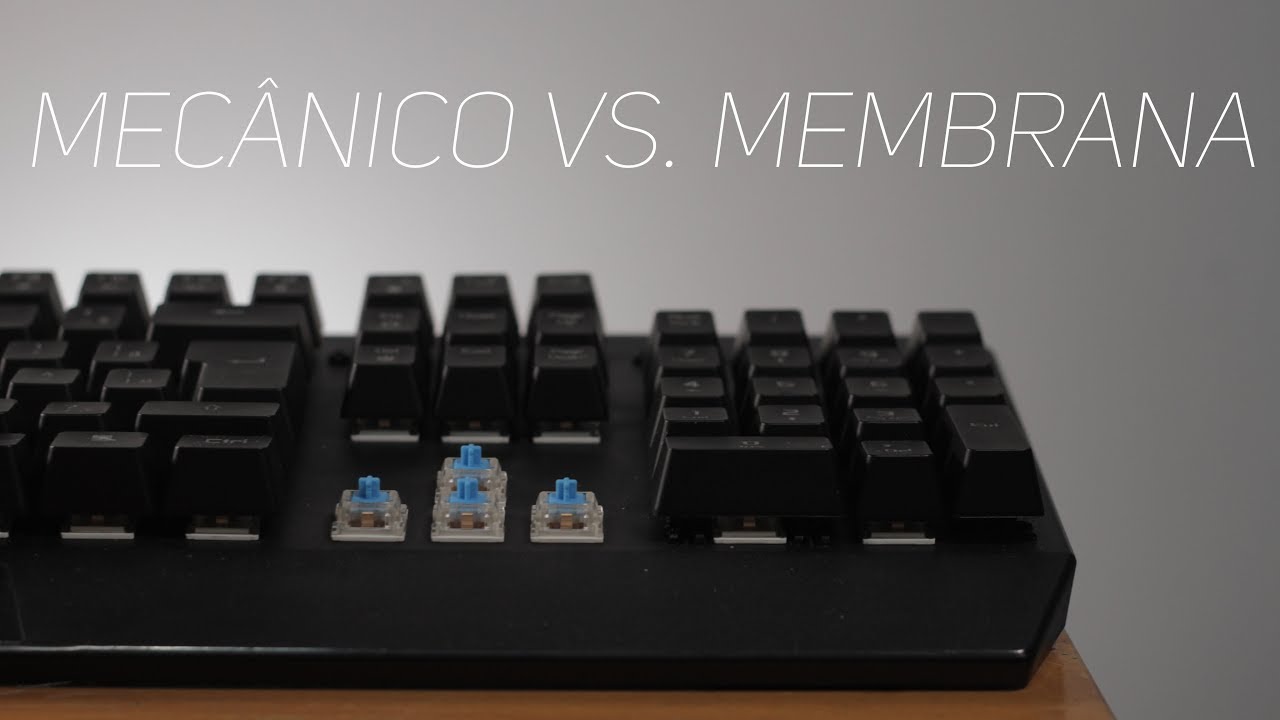 Como Funciona Um Teclado Mecânico Youtube
