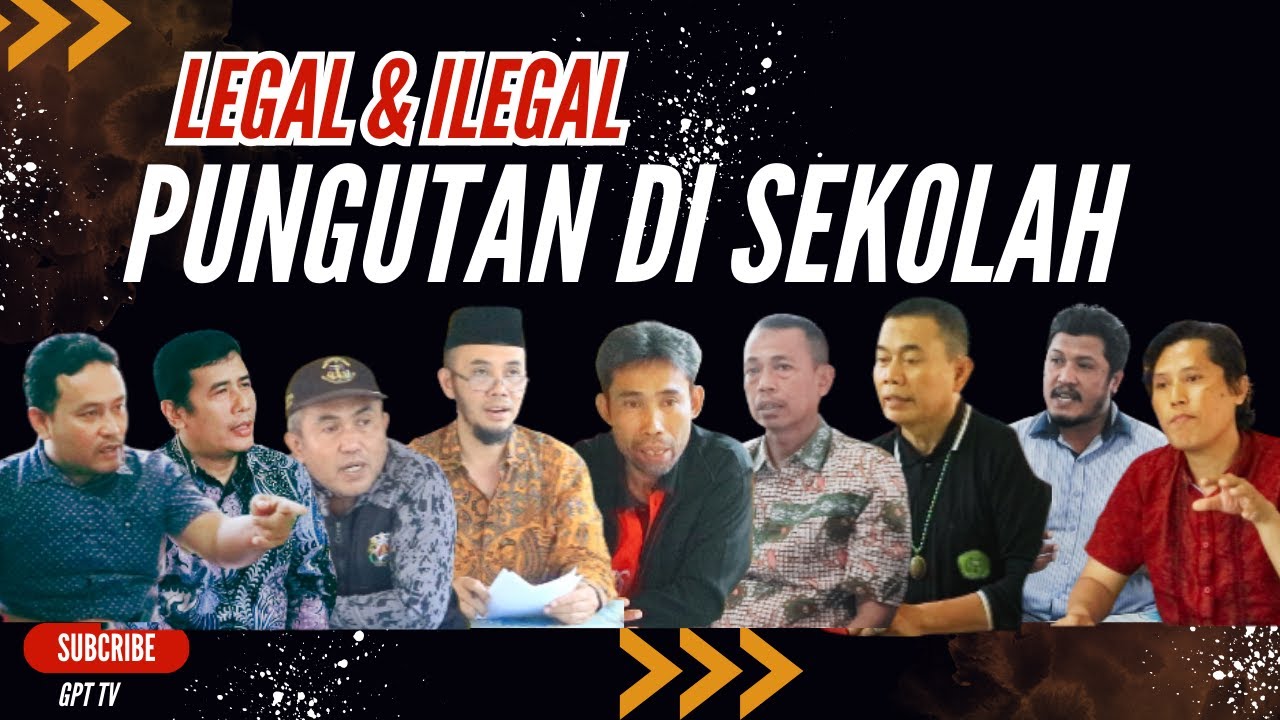PART 1 - PUNGUTAN DISEKOLAH ANTARA LEGAL & TIDAK LEGAL !! - YouTube