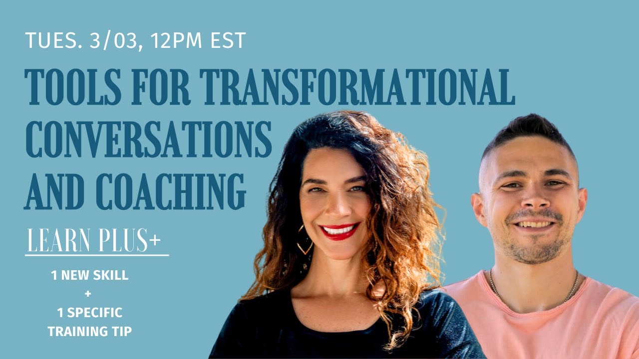 Tools for Transformational Conversations and Coaching With Matt Kovatchis - YouTube