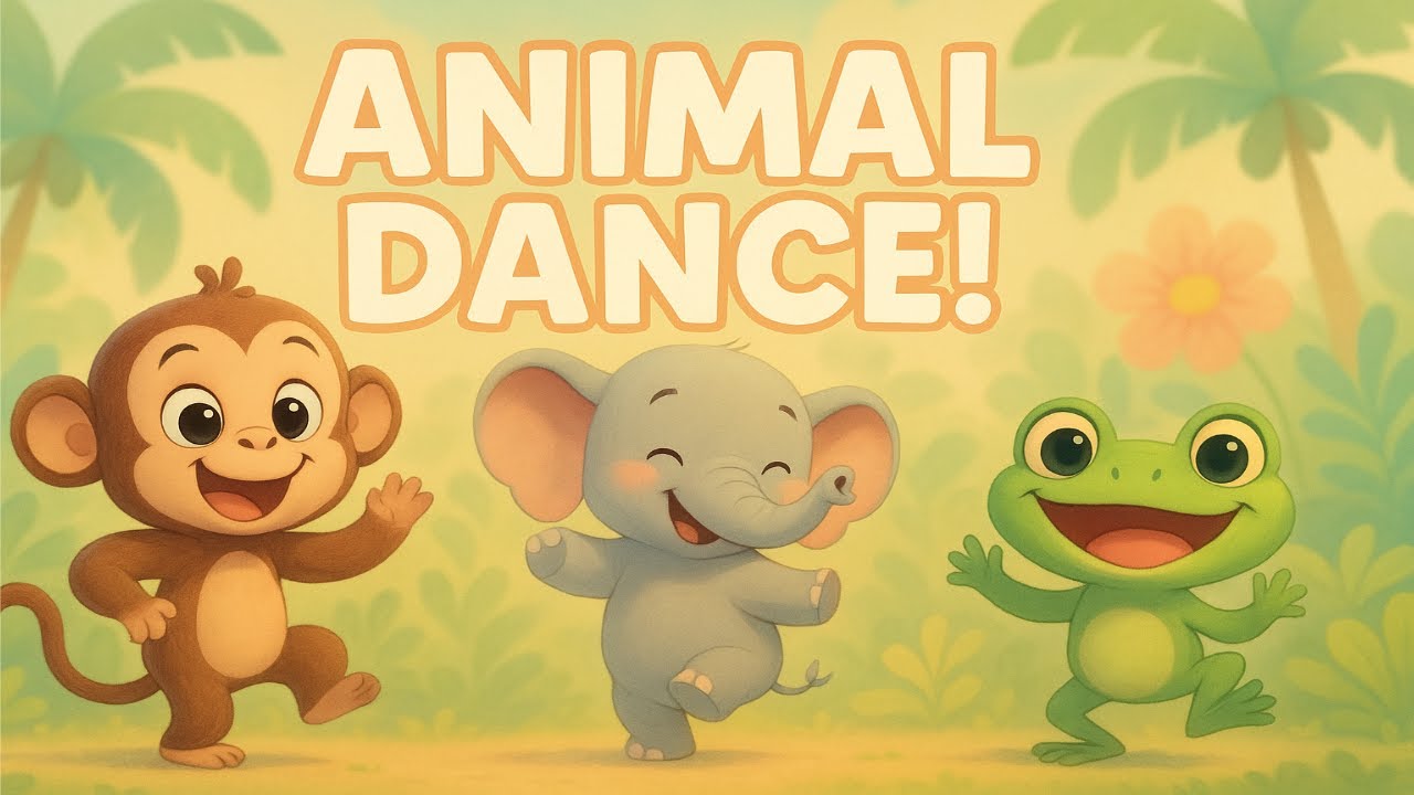 The Baby Dance | The Ultimate Animal Dance Song, 🐾 Fun Animal Dance ...
